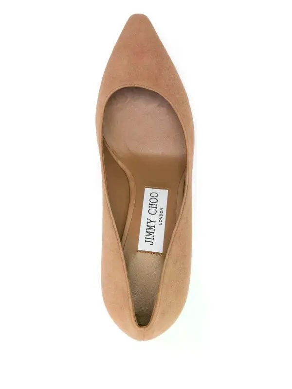 JIMMY CHOO 85mm Romy Pumps - Neutrals