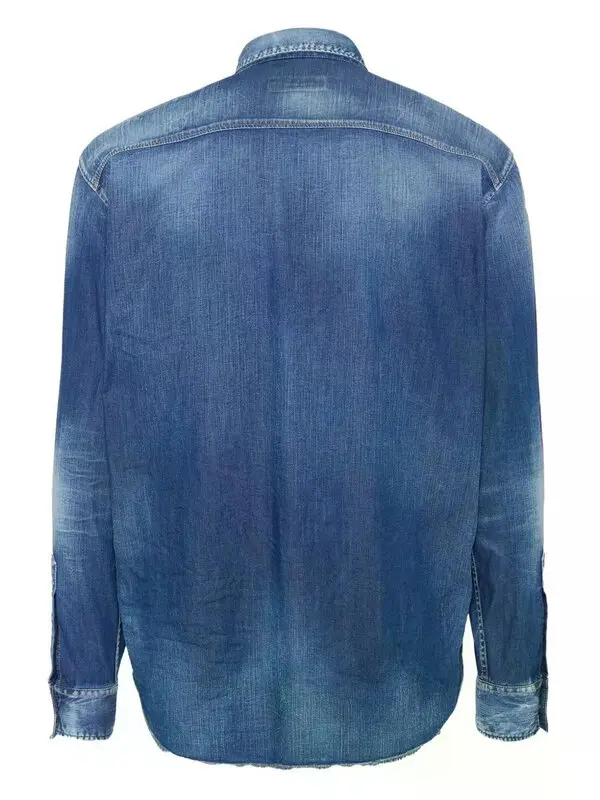 Dsquared2 Dark-wash Denim Shirt