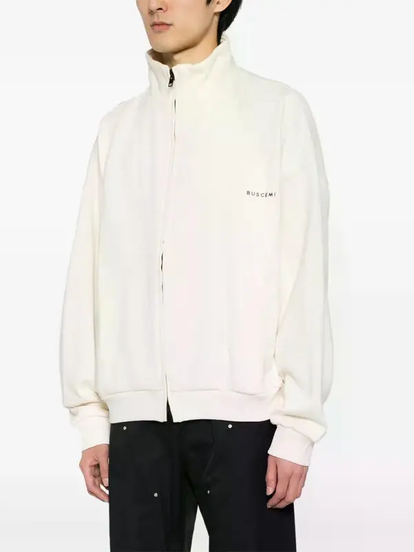 Buscemi Cotton Fleece Bomber Jacket