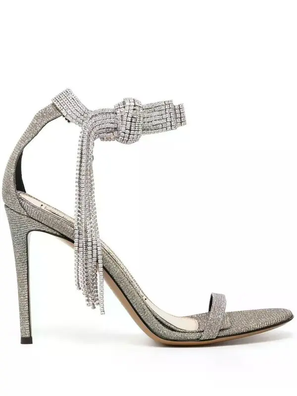 Alexandre Vauthier Diana Sandals - Silver