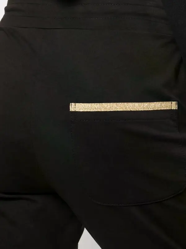 MADISON MAISON Side Stripe Track Pants - Black