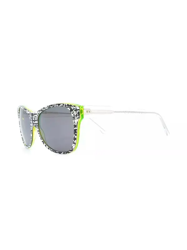 CUTLER & GROSS Square Frame Sunglasses - Black