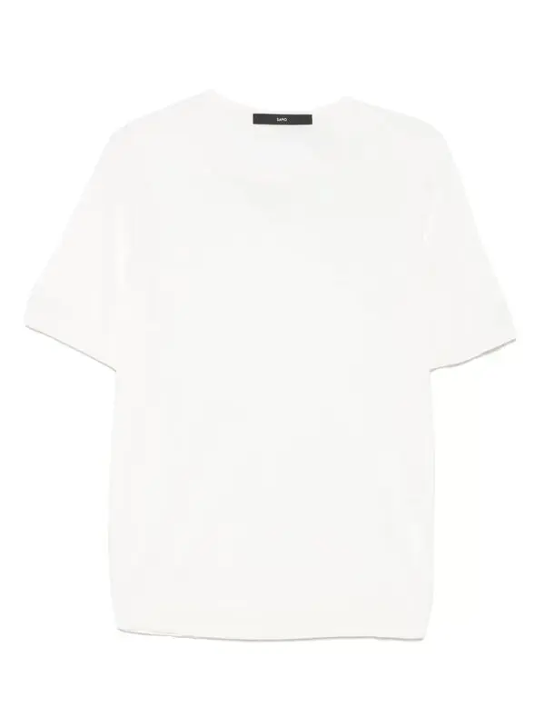 SAPIO Fine-knit T-shirt