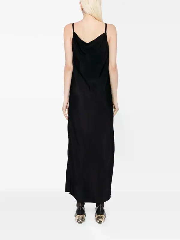 RECTO Drape Neck Slip Dress