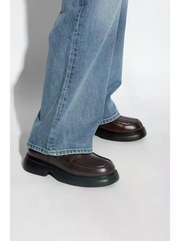 GANNI Logo-plaque Loafers