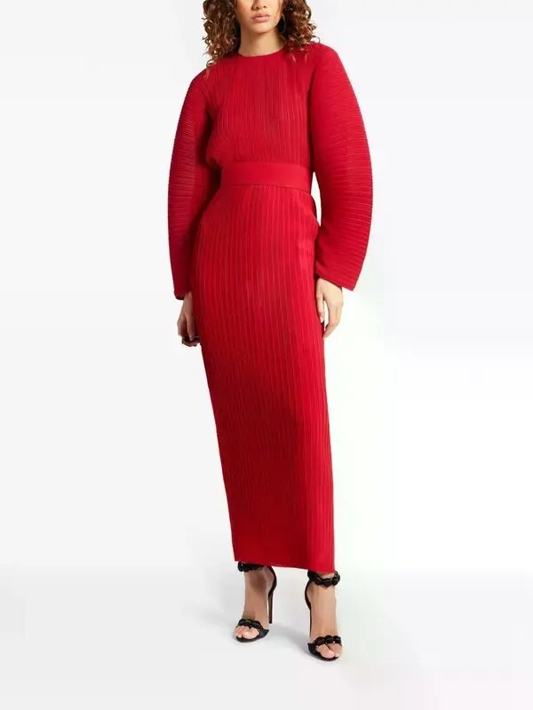 Solace London Mirabelle Maxi Dress - Red