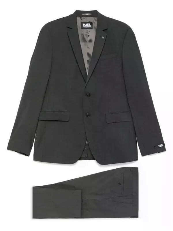 Karl Lagerfeld Single-breasted Suit