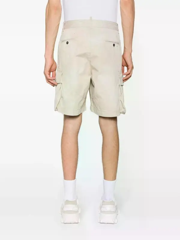 Dsquared2 Paint Splatter Detail Cargo Shorts