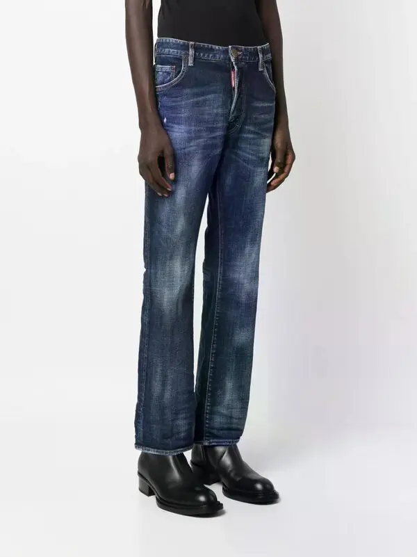 Dsquared2 Low-rise Straight-leg Jeans