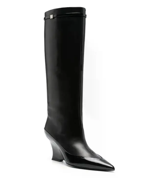 Givenchy Raven 80mm Wedge High Heel Boots