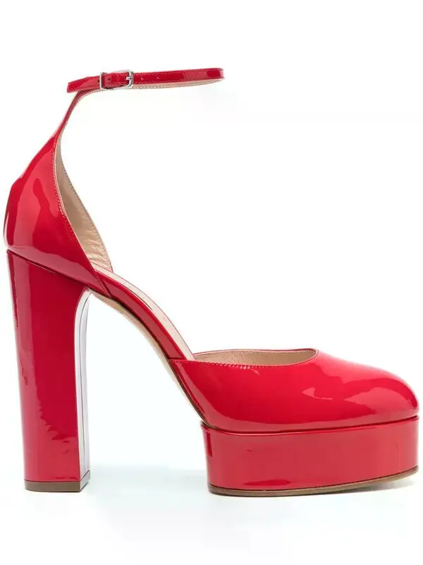 Casadei 115mm Patent Platform Pumps