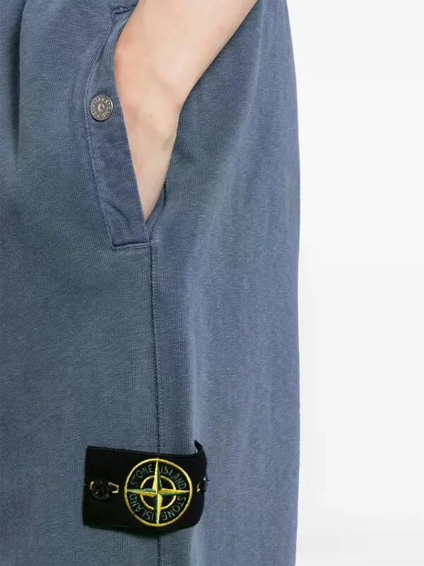 Stone Island Compass-badge Cotton Track Pants