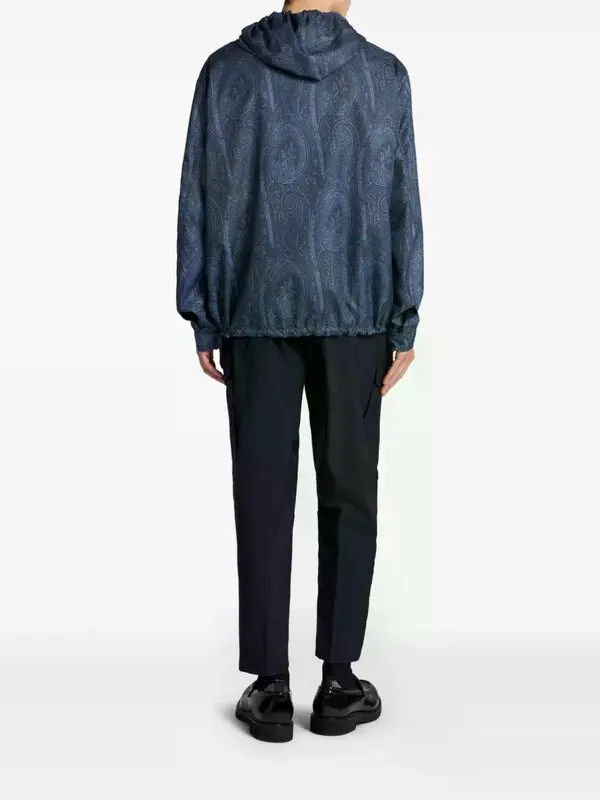 Etro Paisley Print Zip-up Jacket
