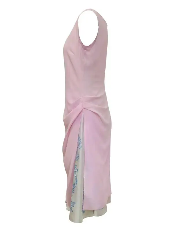 Versace Draped Mini Dress
