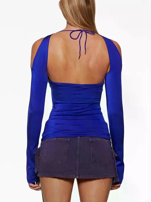 Attico Zane Cut-out Top