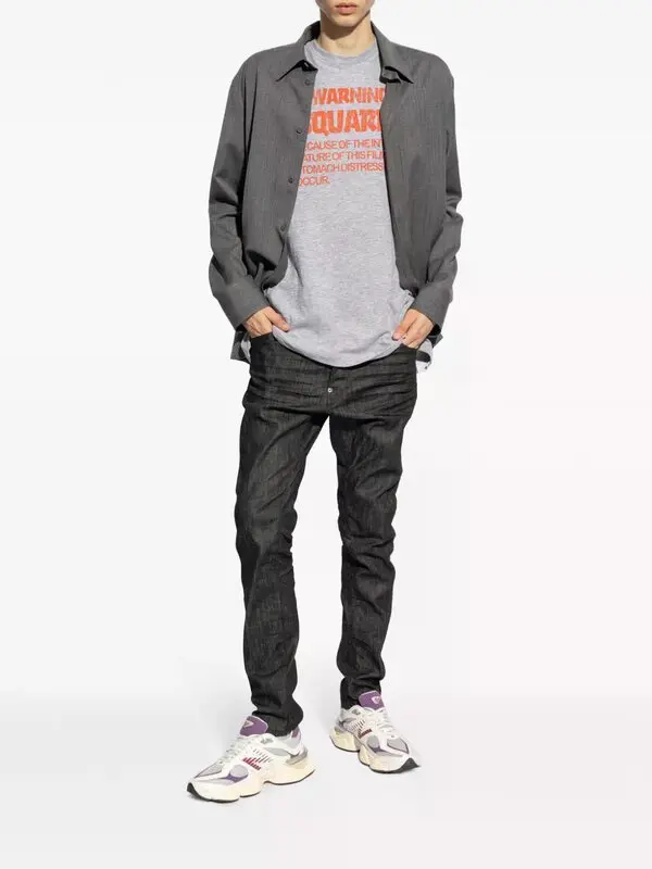 Dsquared2 Logo Patch Denim Jeans