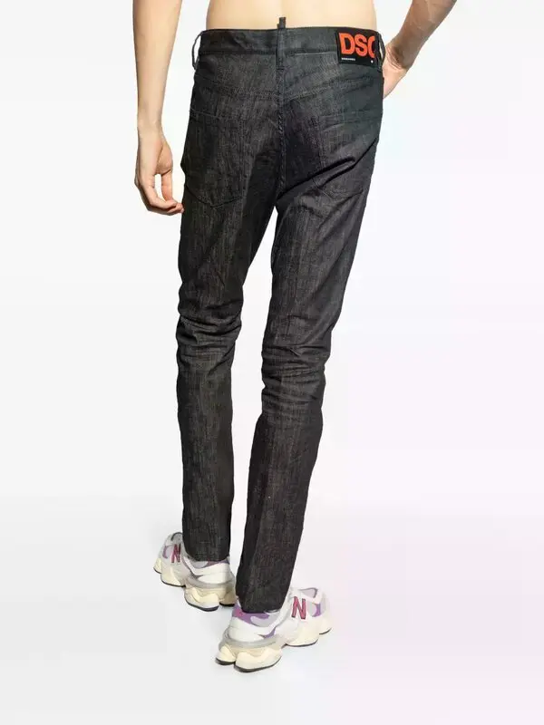Dsquared2 Logo Patch Denim Jeans