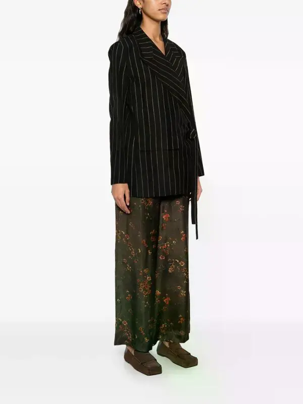 UMA WANG Striped Blazer