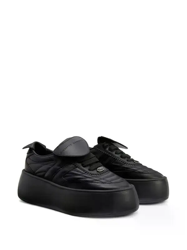 GIUSEPPE ZANOTTI Maxi Platform Sneakers - Black