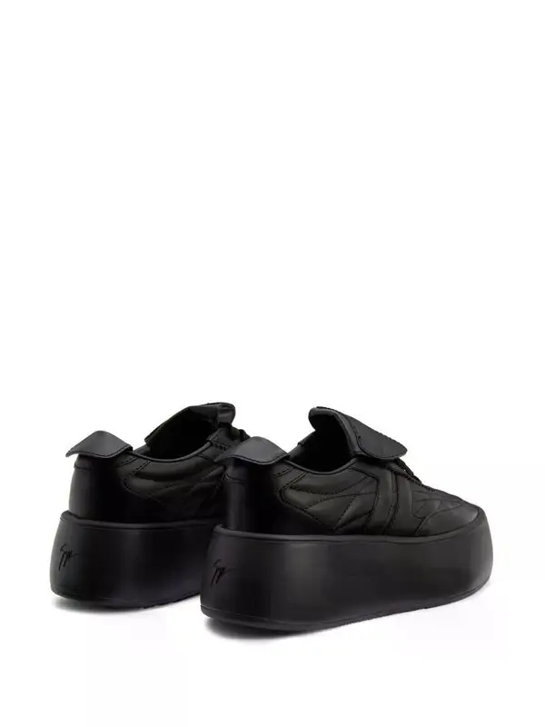 GIUSEPPE ZANOTTI Maxi Platform Sneakers - Black