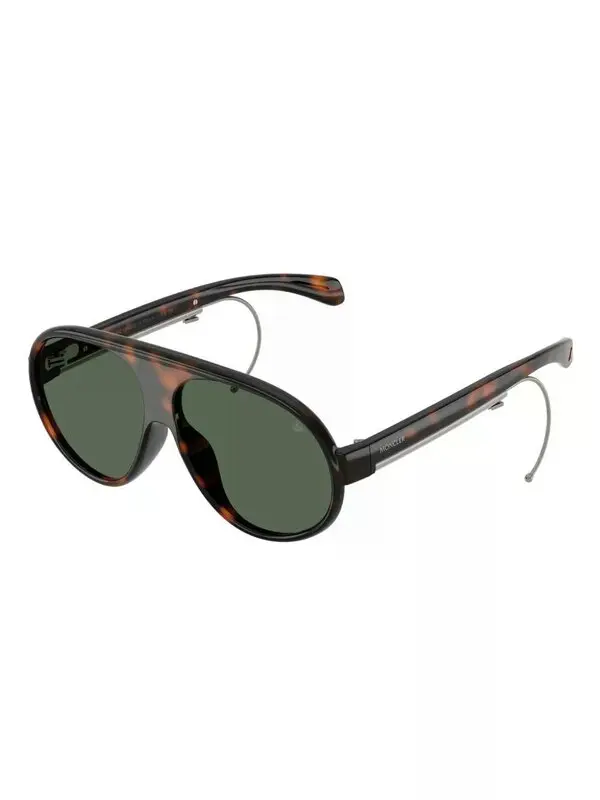 Moncler Aviator Sunglasses - Brown
