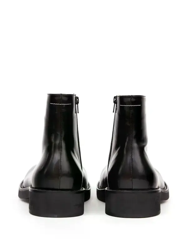 MAISON MARGIELA Leather Ankle Boots