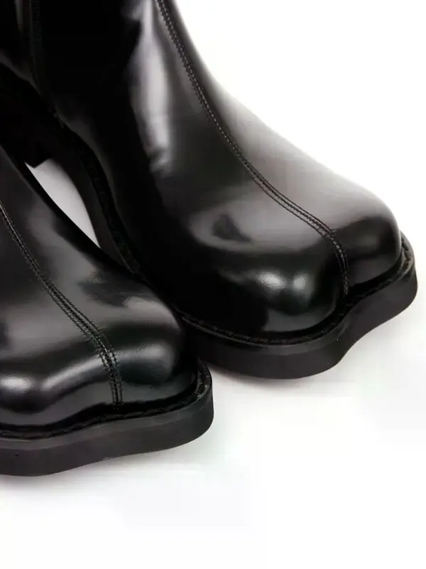 MAISON MARGIELA Leather Ankle Boots
