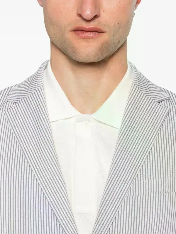 Harris Wharf London Seersucker Blazer