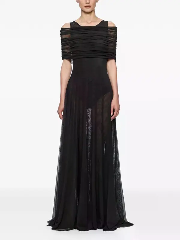 ATU BODY COUTURE Mesh Maxi Dress