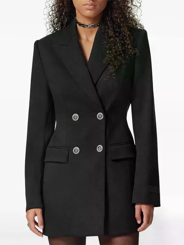 Versace Wool Blazer Dress