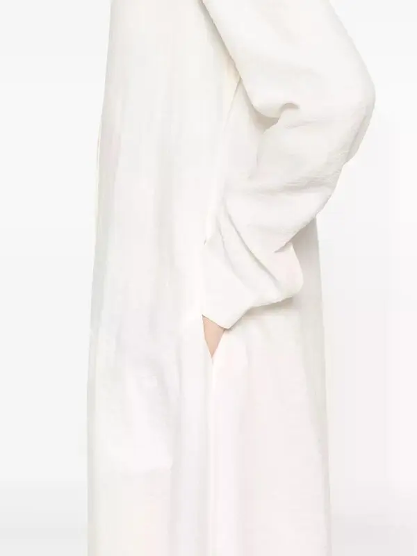 TOTEME Parachute Maxi Shirt Dress - Neutrals