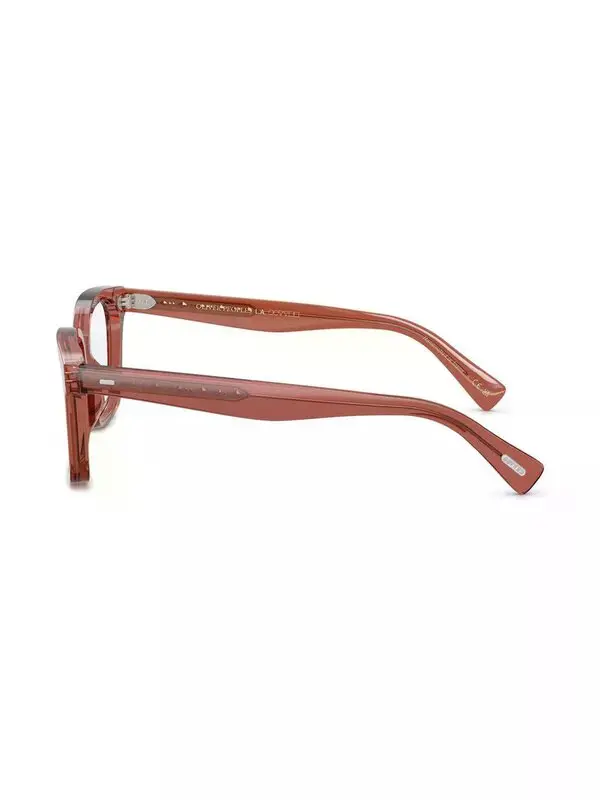 Oliver Spencer Aiona Eyeglasses - Red