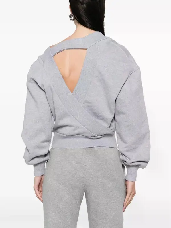 Attico Mélange Effect Sweatshirt