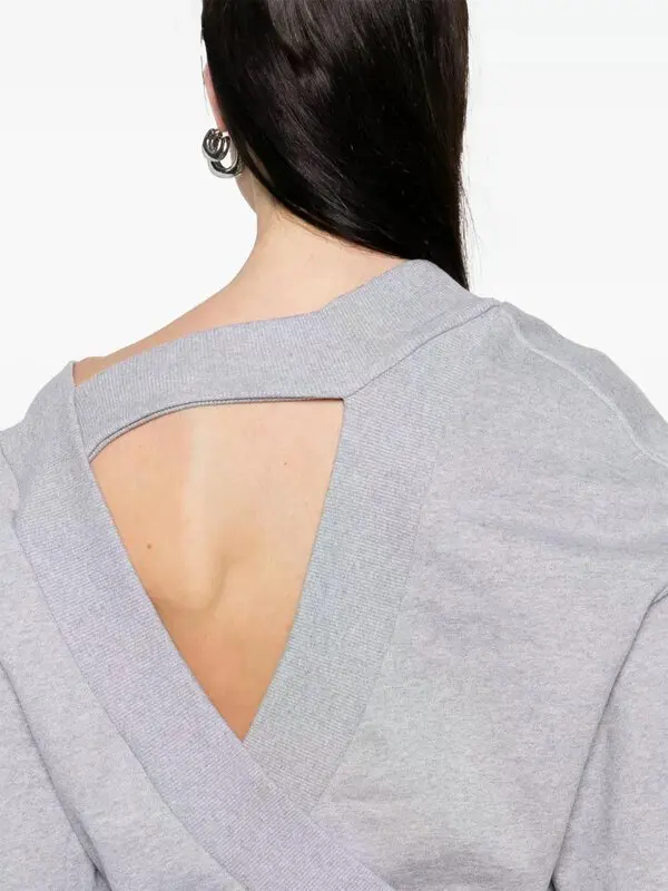 Attico Mélange Effect Sweatshirt