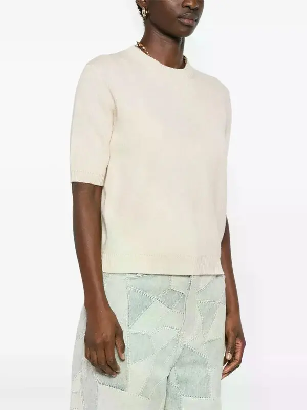 Alanui Ribbed Crewneck T-shirt