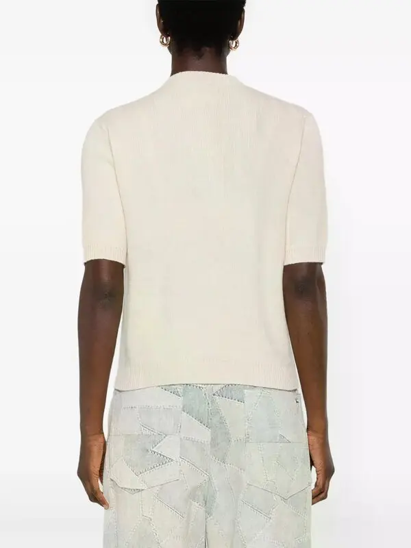 Alanui Ribbed Crewneck T-shirt
