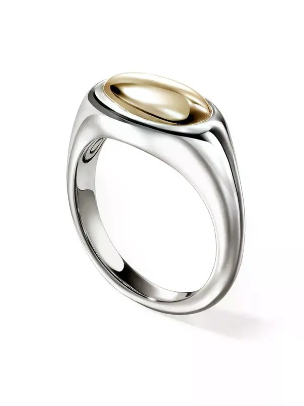 John Hardy 14kt Yellow Gold Pebble Ring