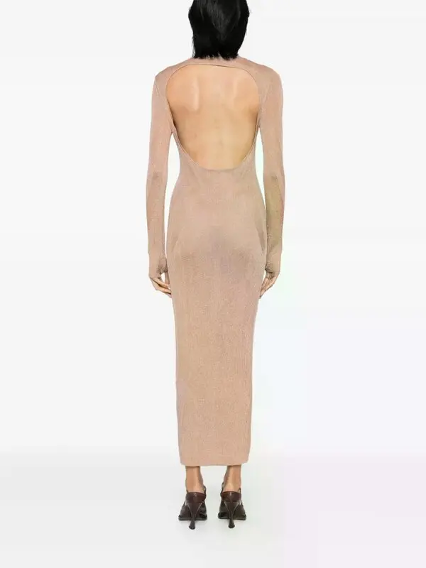 OUDE WAAG Knitted Long Sleeve Dress
