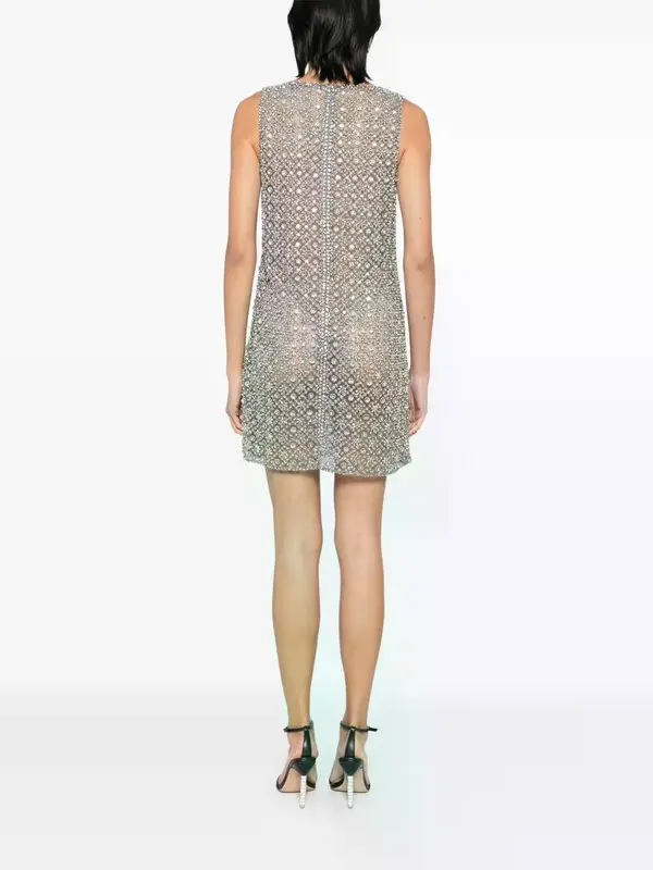 Amen Embroidered Mini Dress