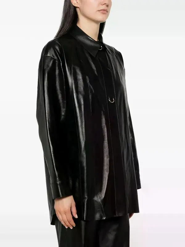 AERON Feather Leather Shirt