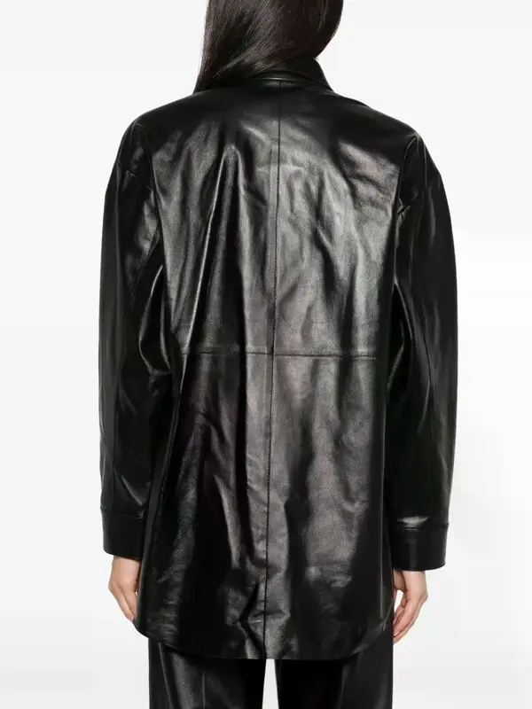 AERON Feather Leather Shirt