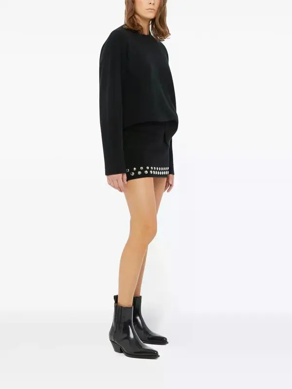 Alanui Love And Studs Mini Skirt