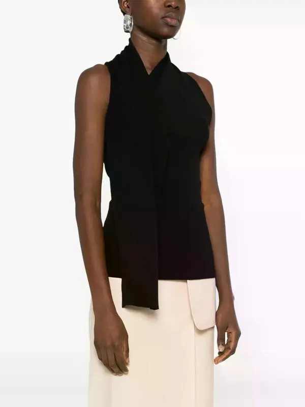 Fendi Halterneck Knitted Top