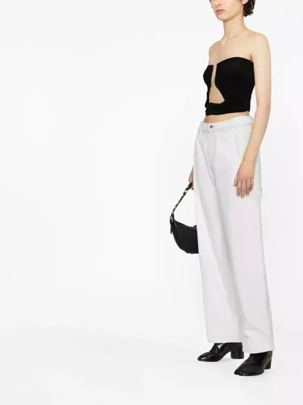 MAISON MARGIELA Mid-rise Wide-leg Jeans