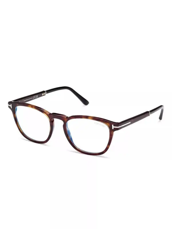TOM FORD Tortoiseshell-effect Glasses - Brown