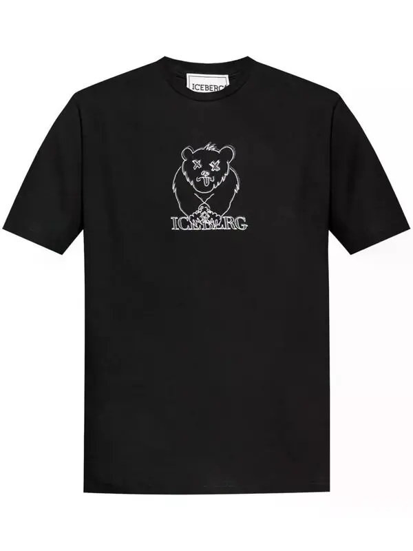 Iceberg Bear Embroidery T-shirt