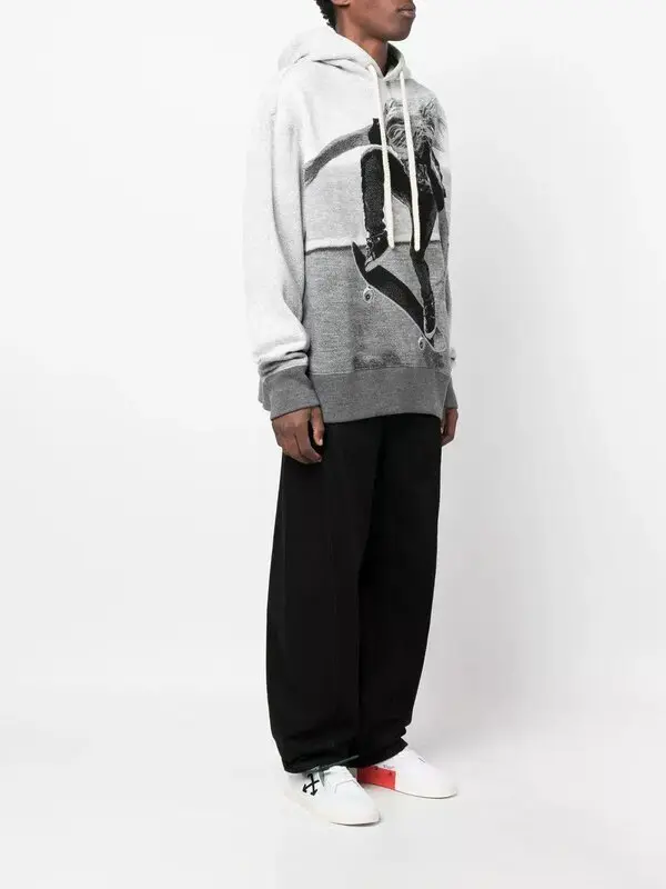Palm Angels Skater Motif Hoodie