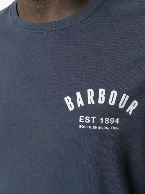 Barbour Logo-print Cotton T-shirt