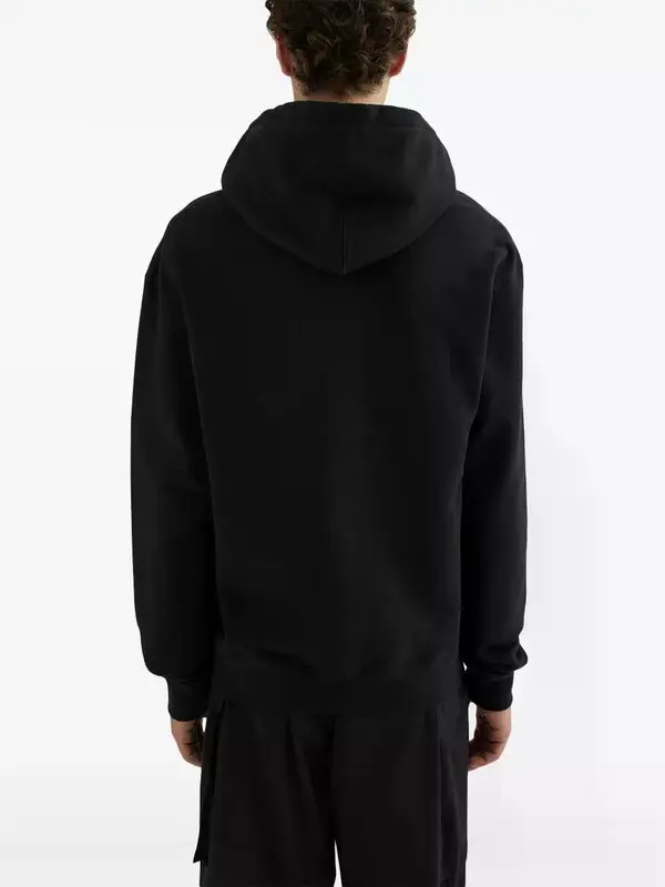 JIL SANDER Logo-print Hoodie - Black