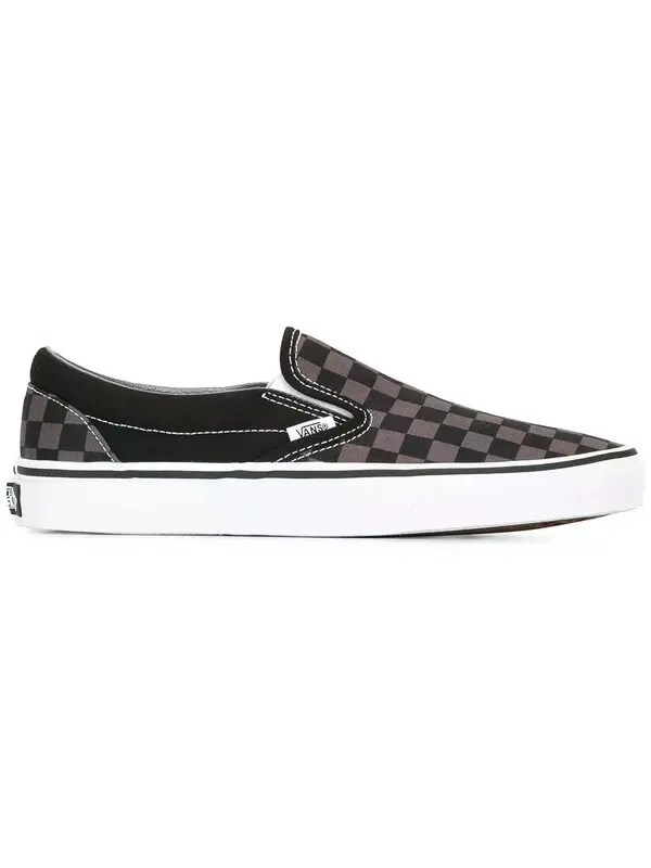 VANS Checked Slippers - Grey